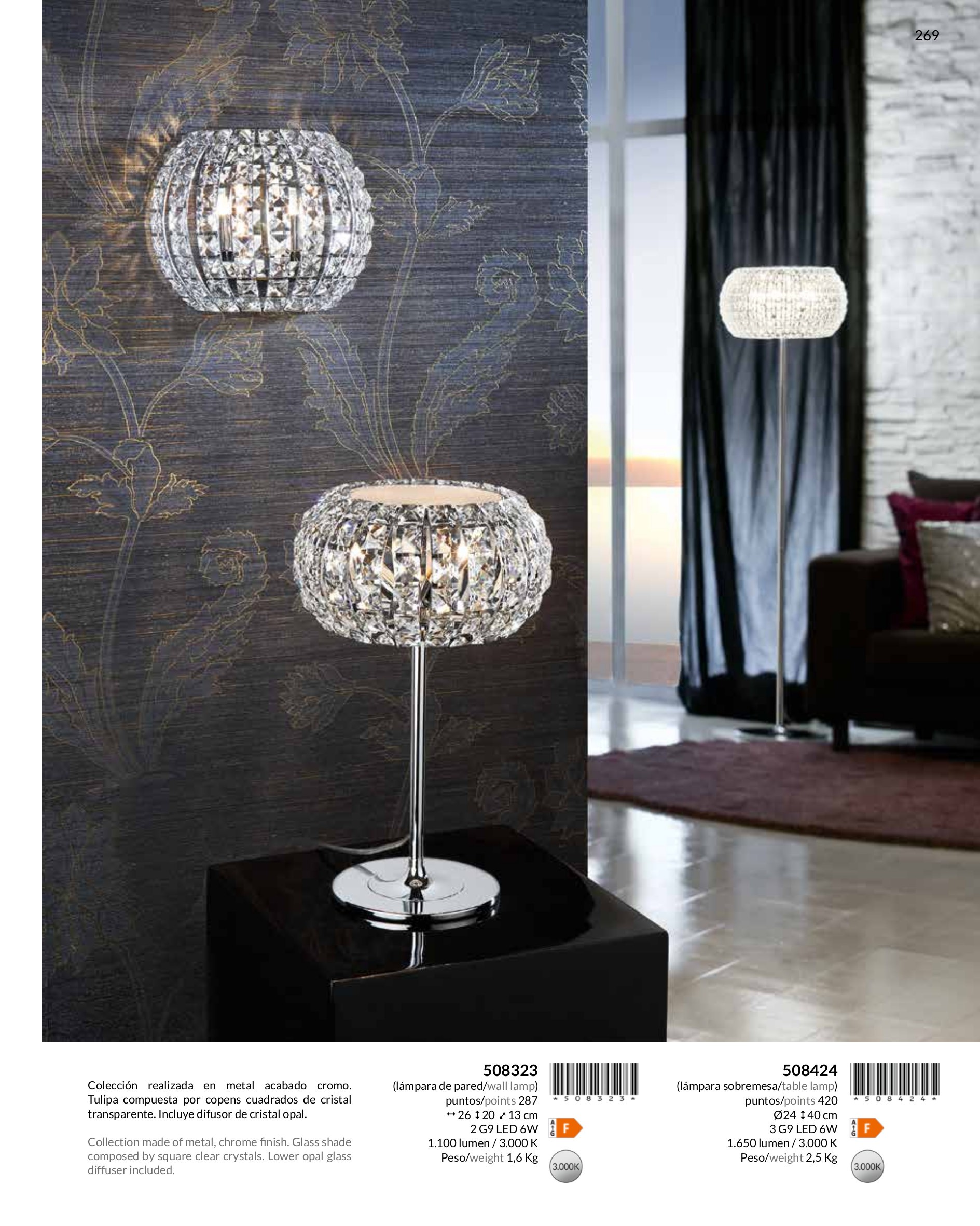 Schuller 508424 DIAMOND TABLE LAMP | Магазини ОРИОН