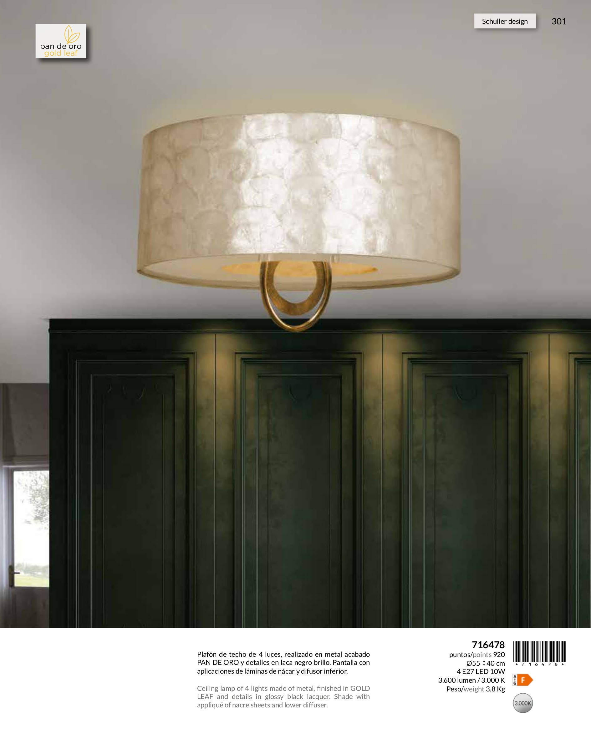 Schuller 716478 EDEN ceiling D 55 | Магазини ОРИОН